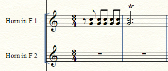 Split a divisi part into 2 staves – Finale/Garritan Help Center