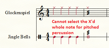 incorporating percussion noteheads – MakeMusic Help Center