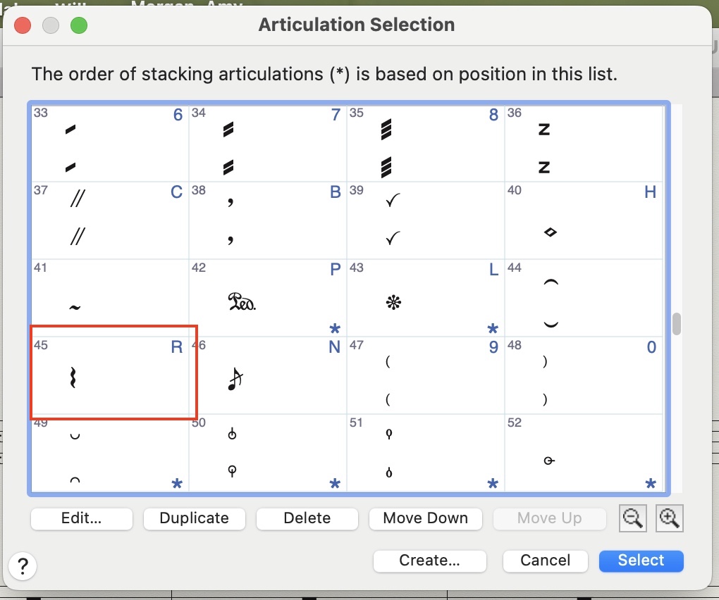 roll chord symbol seems to be missing – MakeMusic Help Center