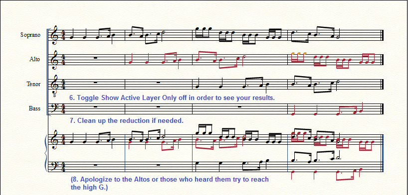 Printing four chorus parts as a group – Finale/Garritan Help Center
